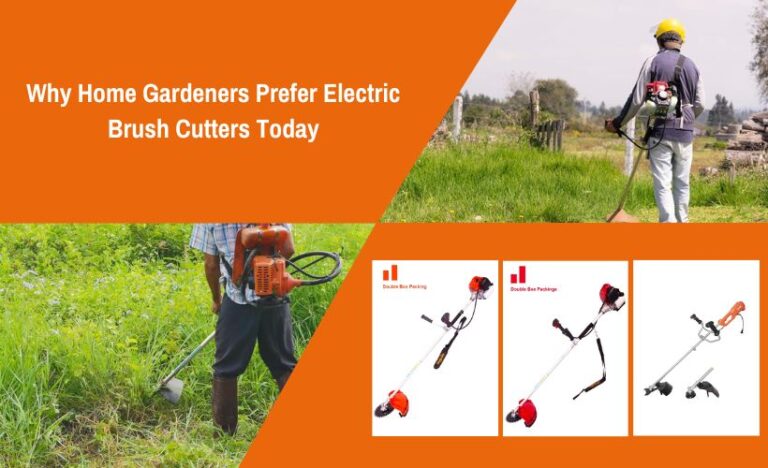 Why Home Gardeners Prefer Electric Brush Cutters Today